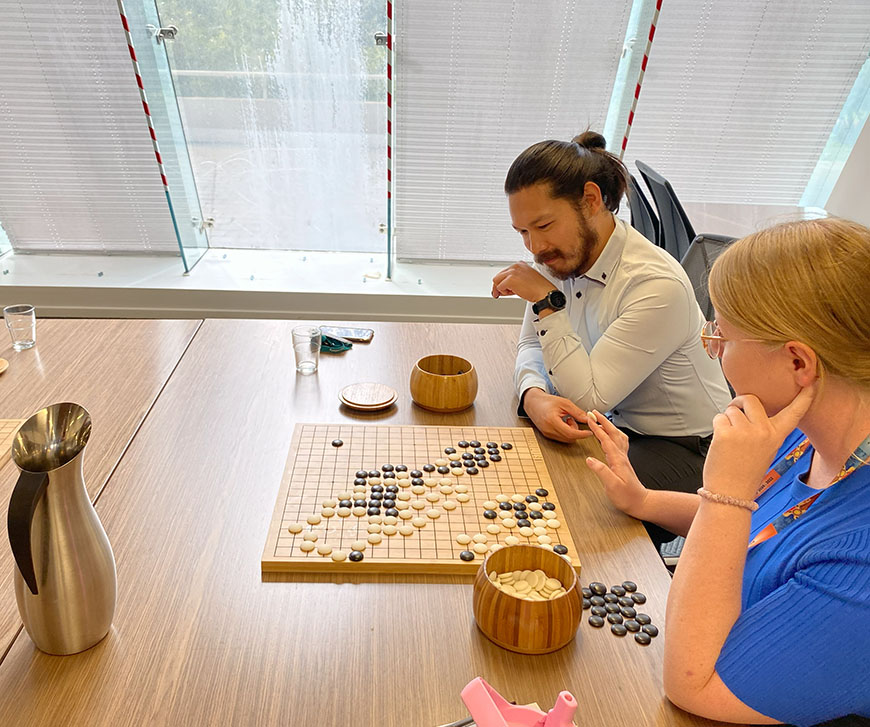 Gamify Strategic Thinking - Go Game Strategy